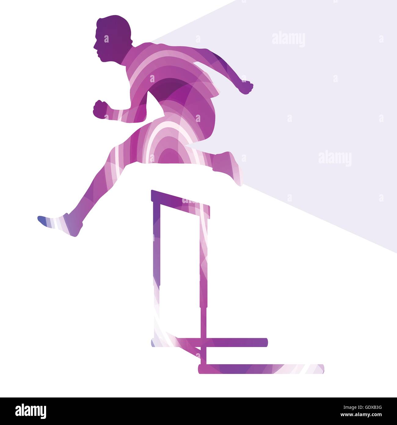 Hurdle Silhouette