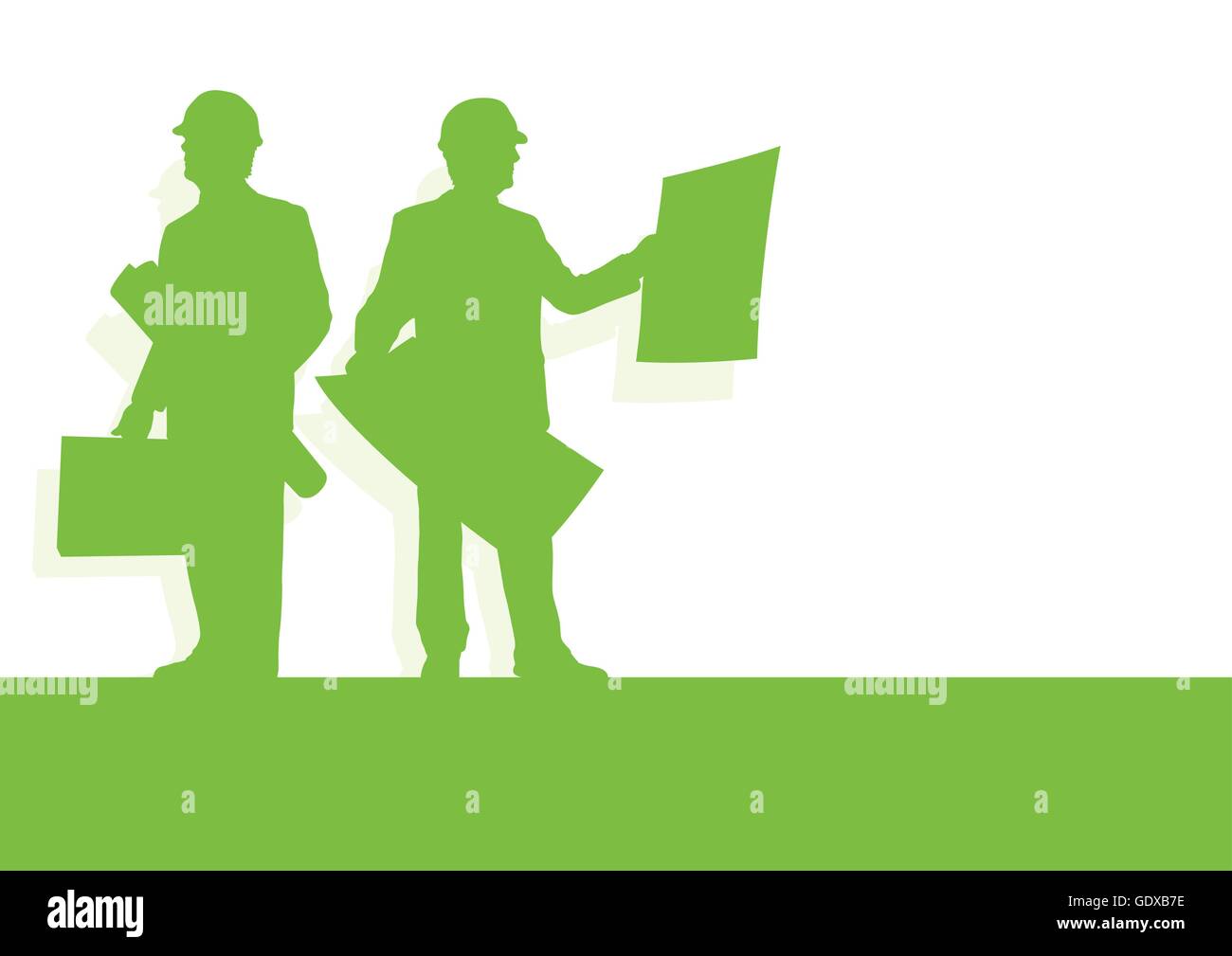 Drawing businessman economy project background Stock Vector Images - Alamy