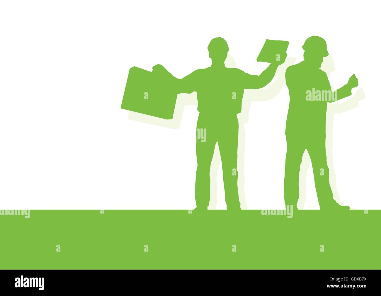 Drawing businessman economy project background Stock Vector Images - Alamy