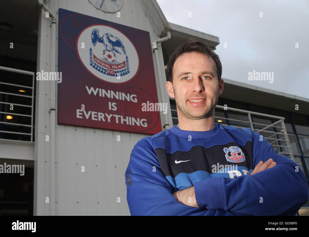 Dougie Freedman at the Crystal Palace Football Club where he was coach ...