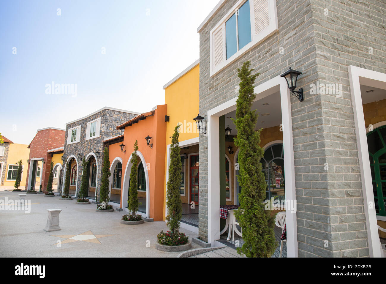 Bavarian style buildings hi-res stock photography and images - Alamy