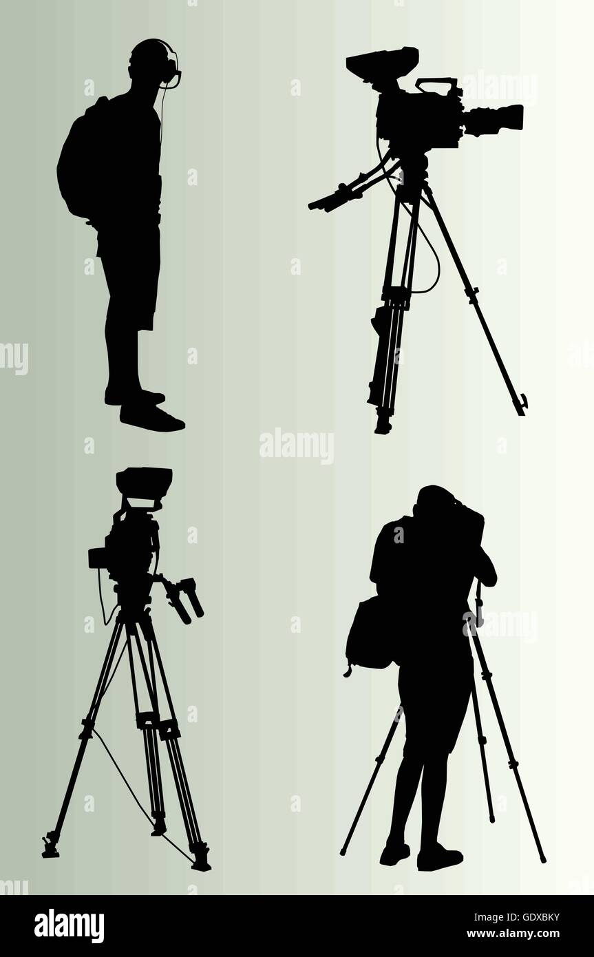 Cameraman Silhouette
