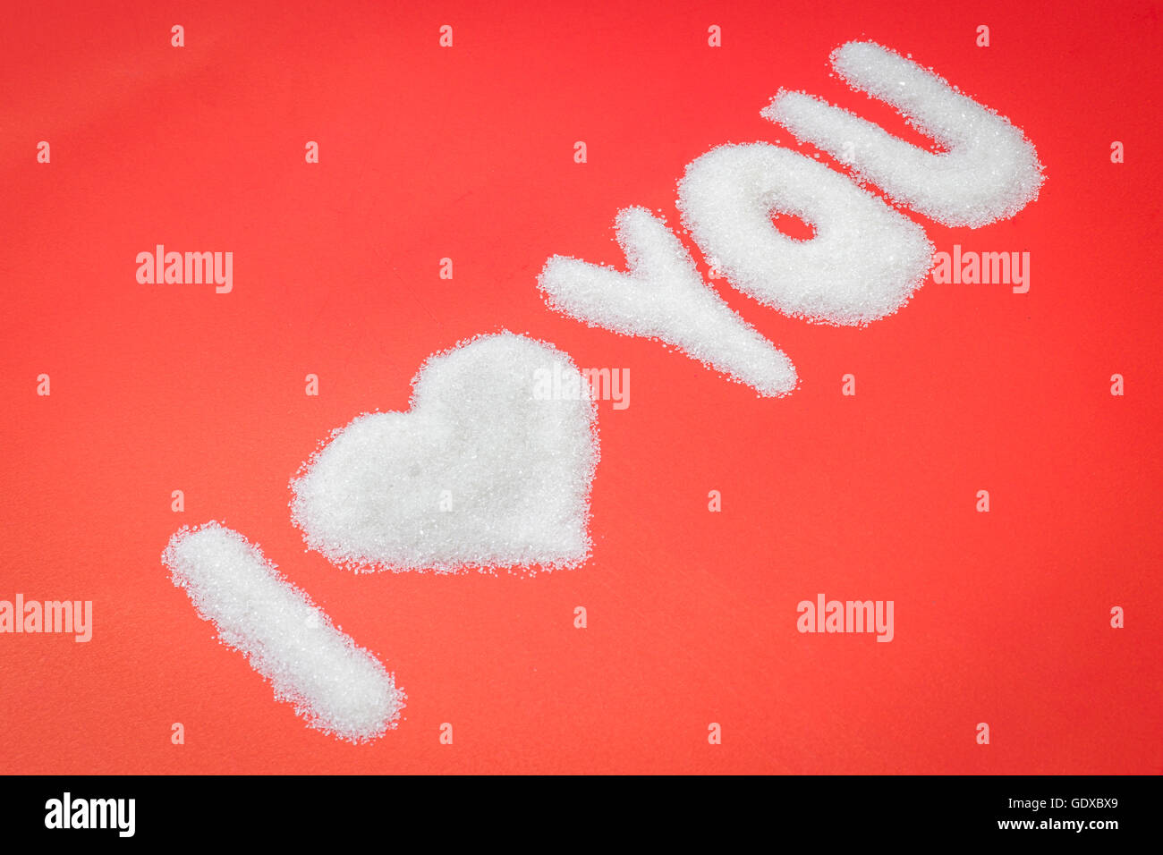 I love sugar hi-res stock photography and images - Alamy