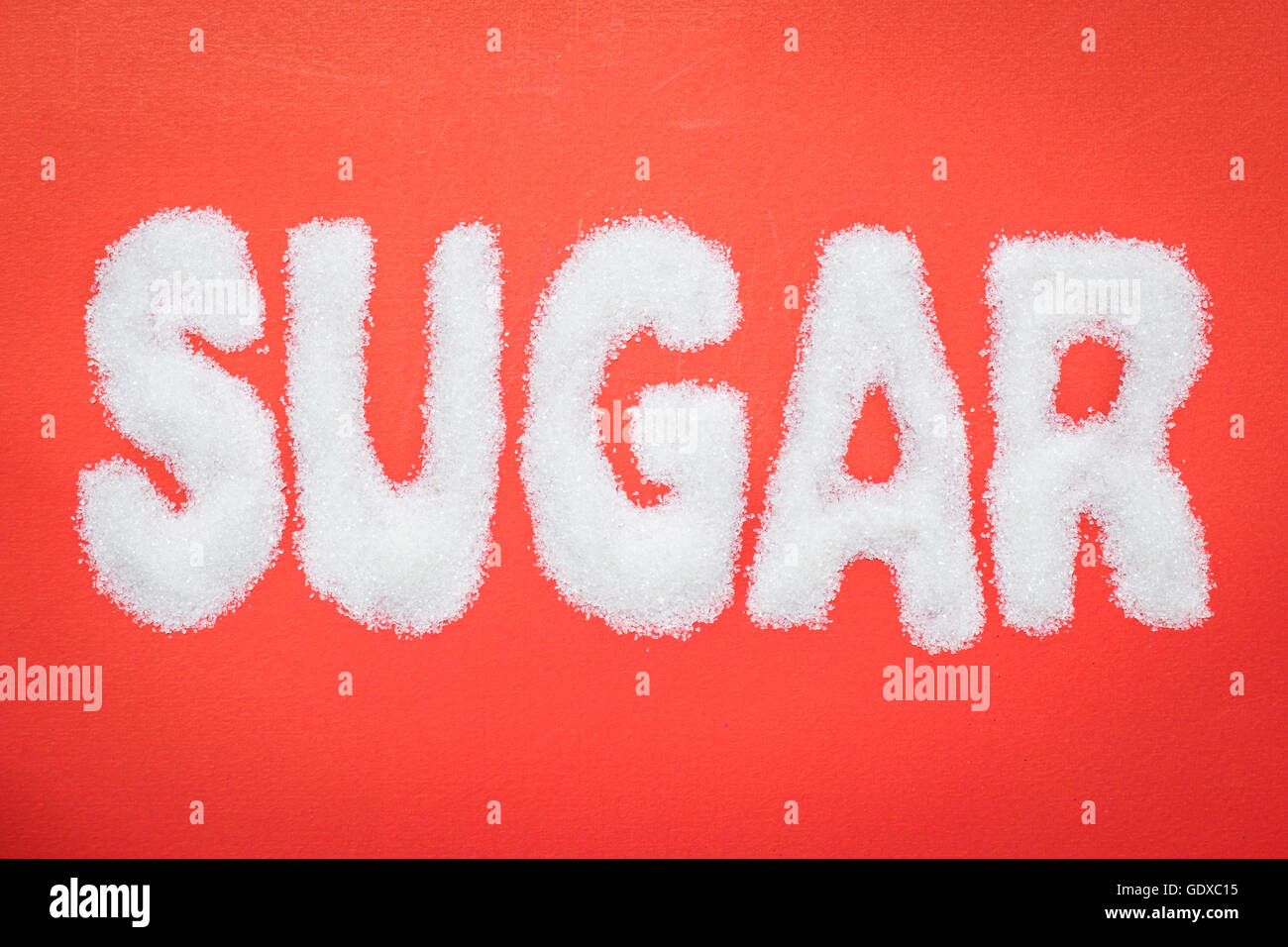 Sugar text from sugar hi-res stock photography and images - Alamy