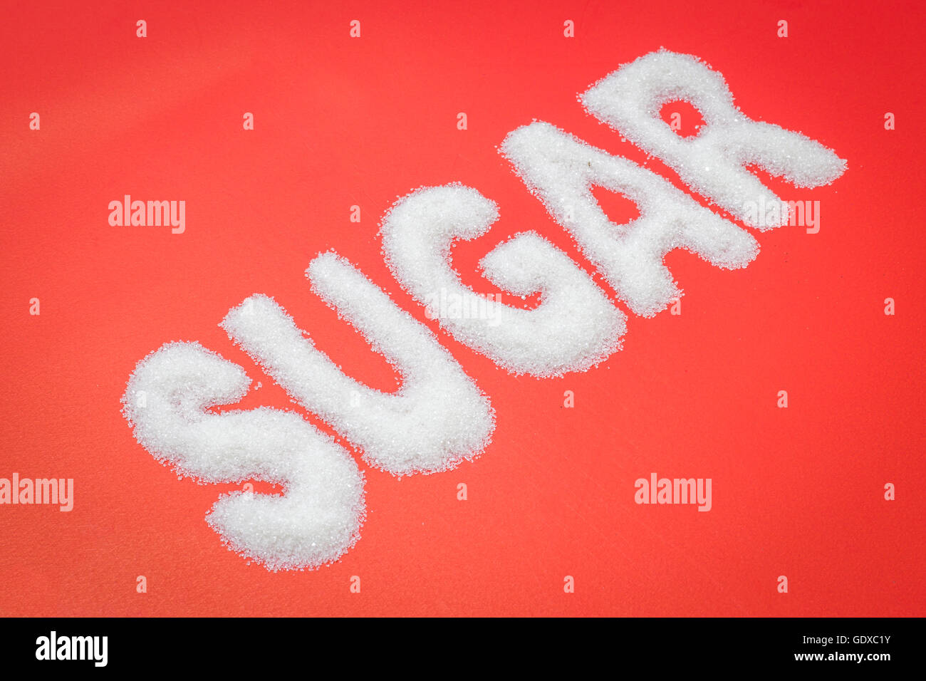 Sugar text from sugar hi-res stock photography and images - Alamy