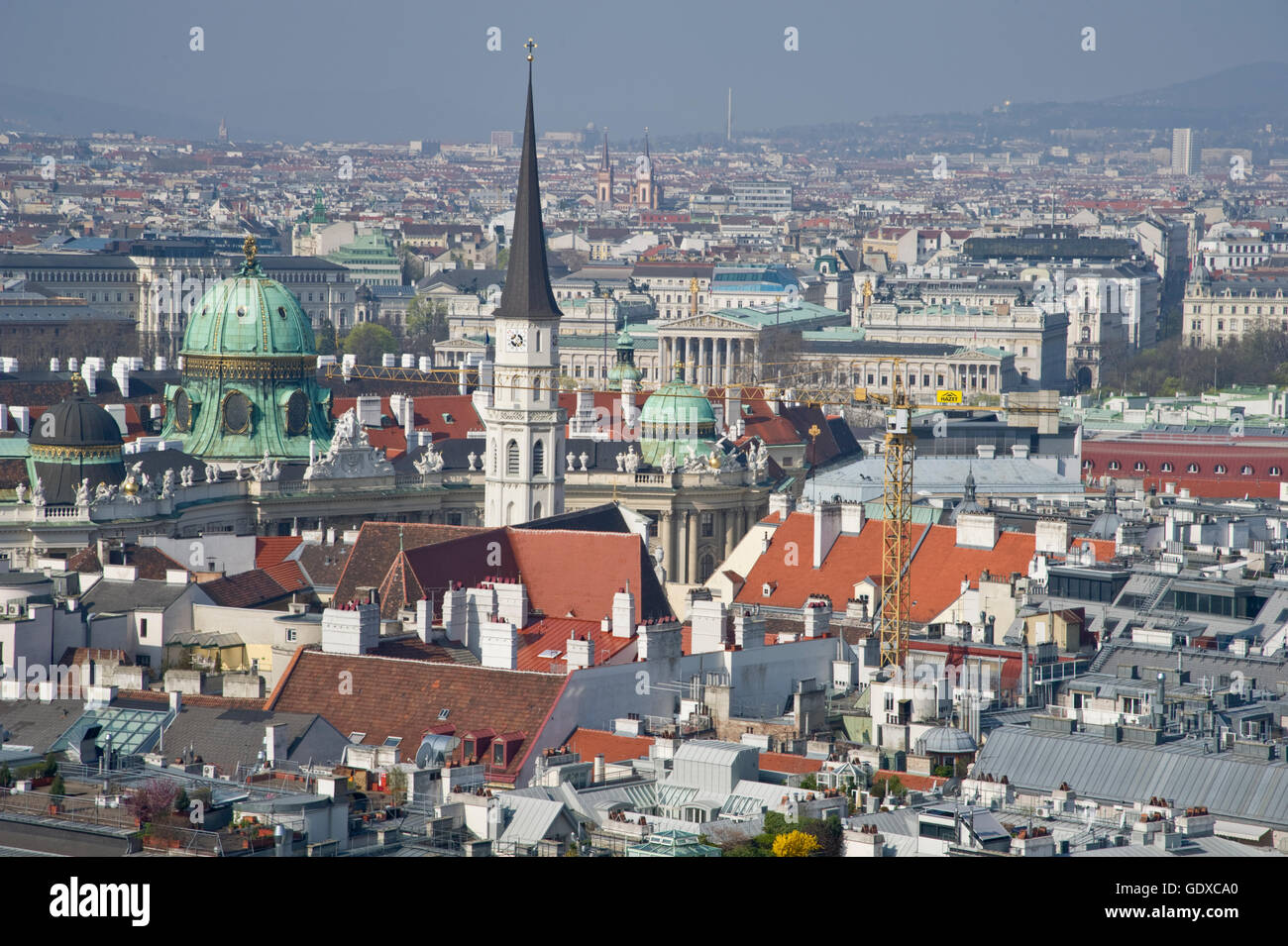 View of vienna city from the roof hi-res stock photography and images ...