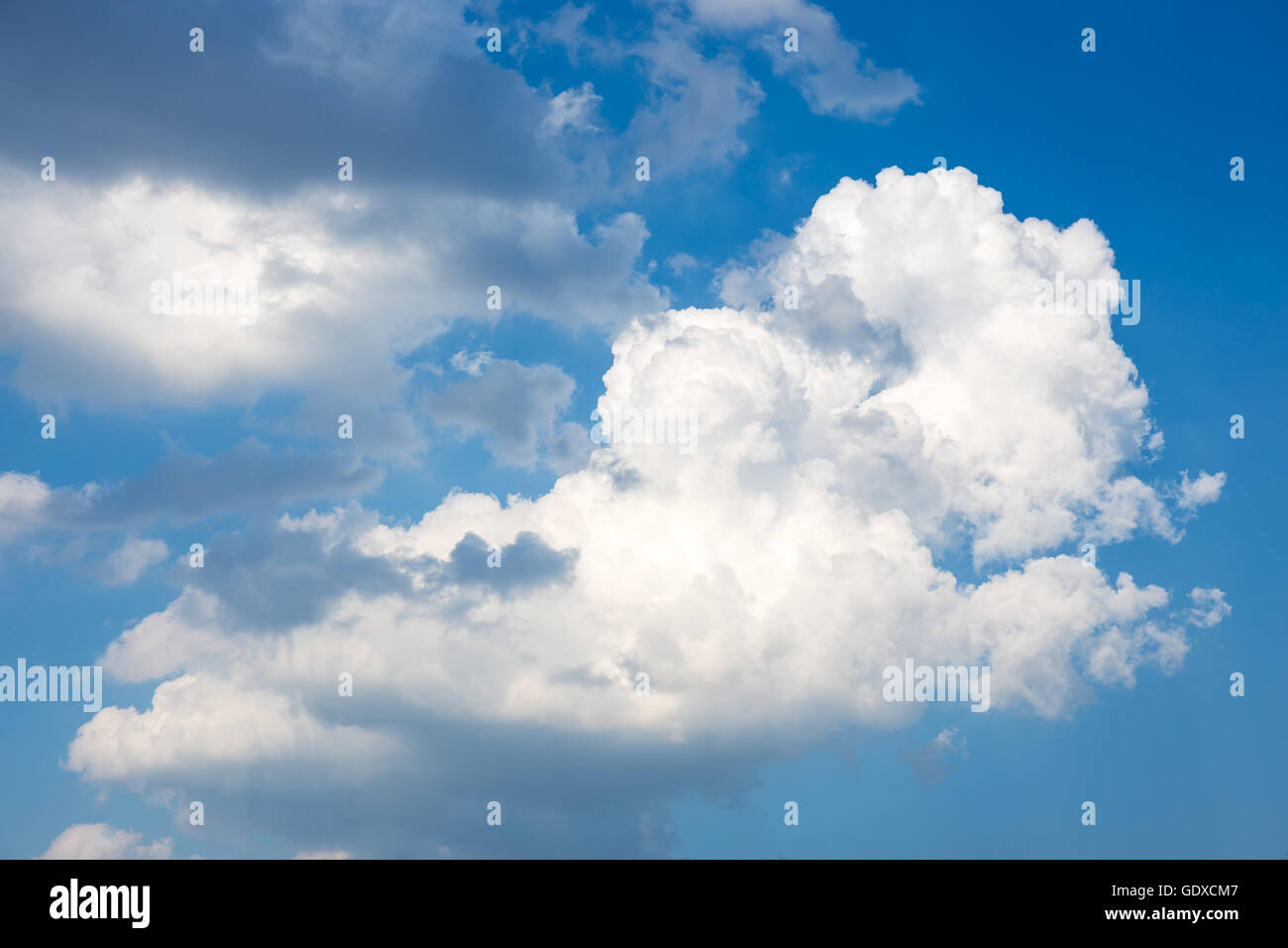 blue sky with big cloud Stock Photo - Alamy