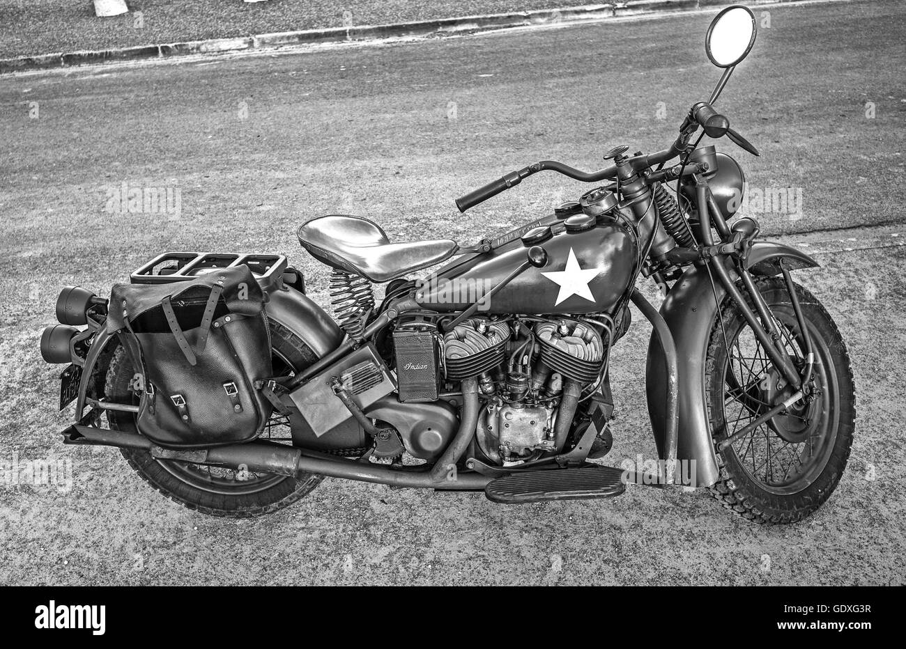 Historical harley davidson motorcycle hi-res stock photography and ...
