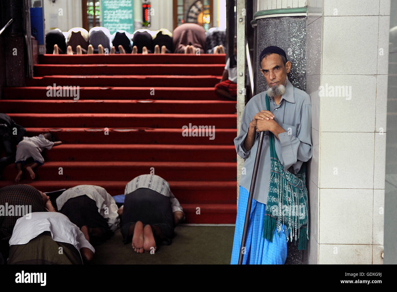 Friday prayers during Ramadan Stock Photo - Alamy