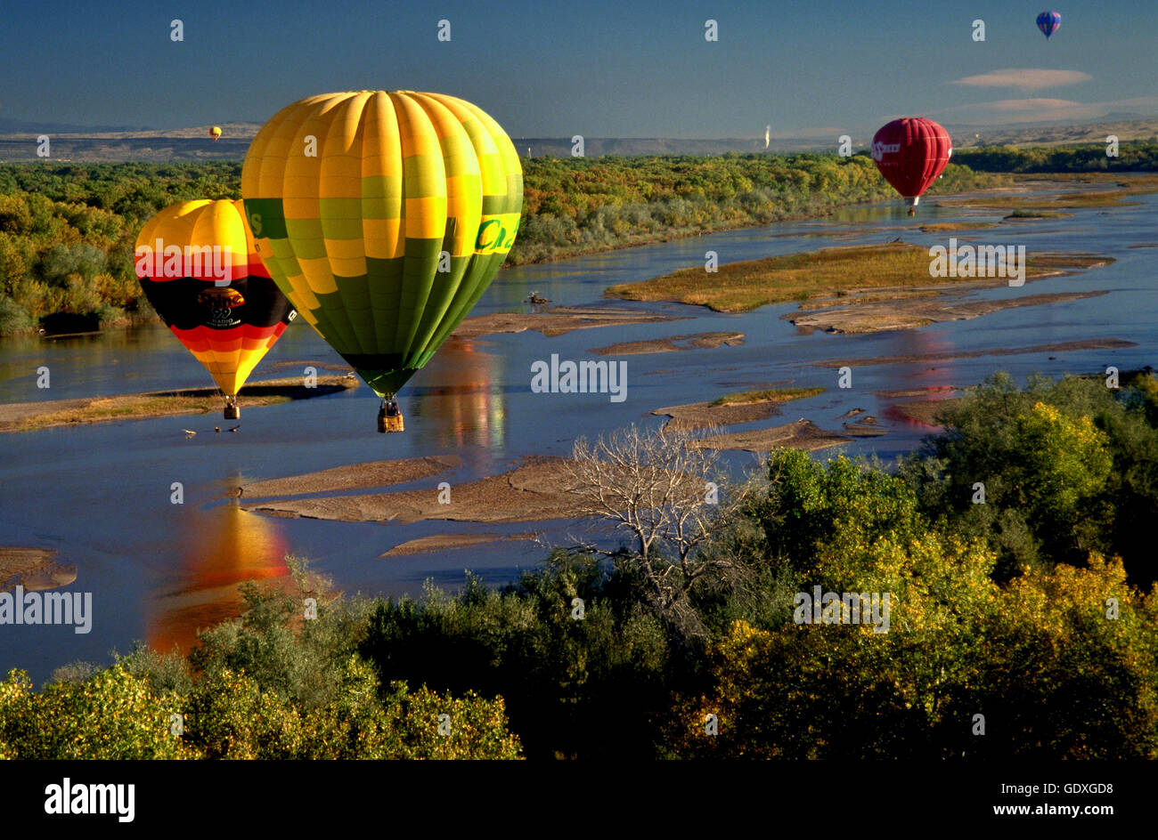 Albuquerque balloon fiesta rio grande hi-res stock photography and ...