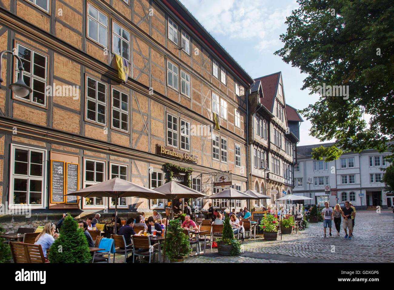 The Old Town of Goslar, Germany, 2014 Stock Photo - Alamy