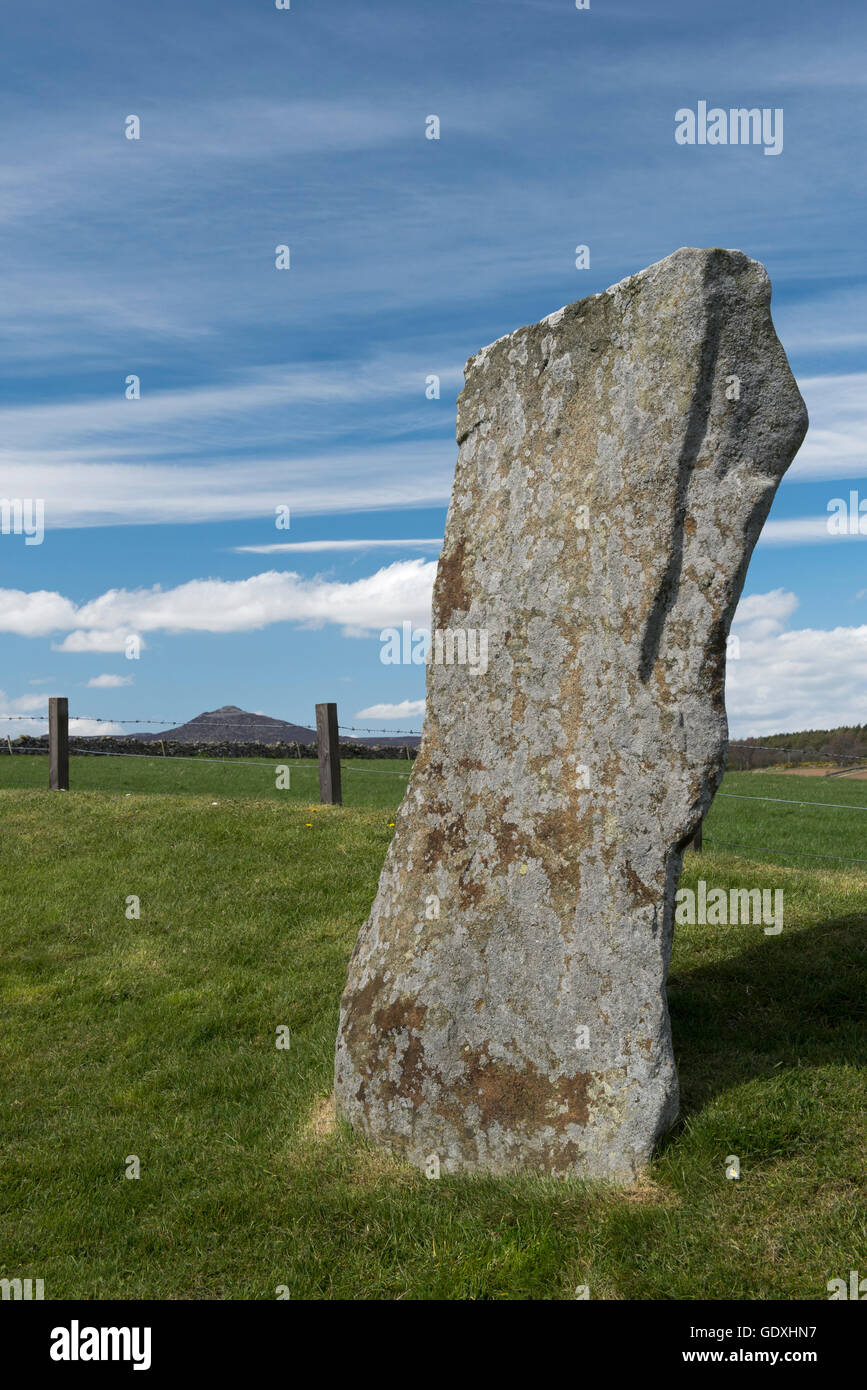 East Aquhorthies Stone Circle, Inverurie, Aberdeenshire, Scotland Stock ...