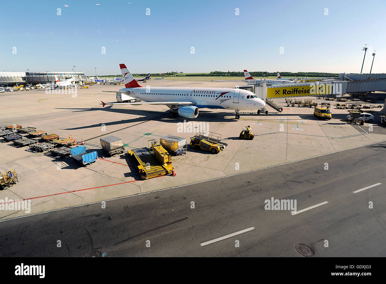Vienna International Airport Stock Photo - Alamy