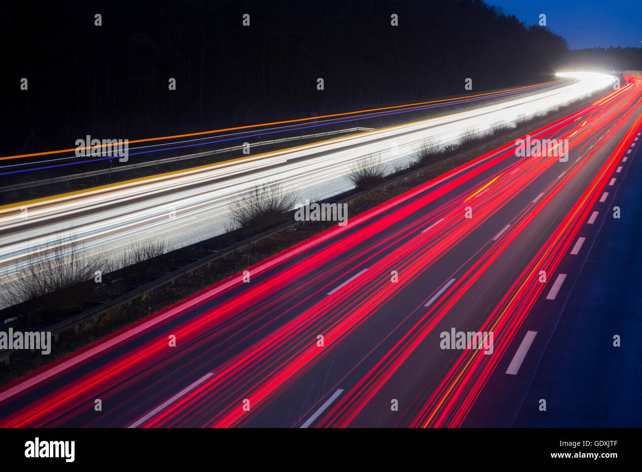 Illustration motorway highway road hi-res stock photography and images ...