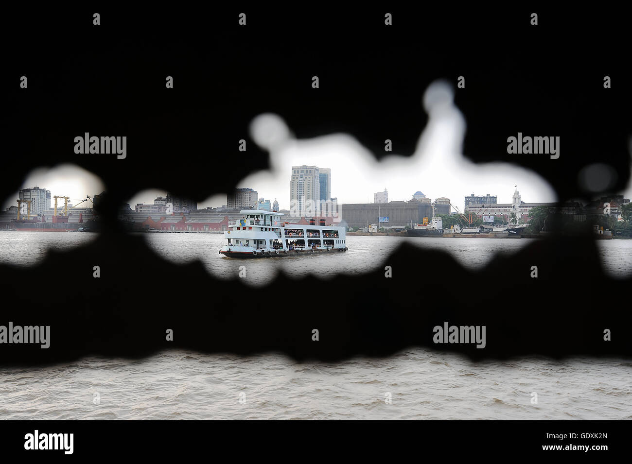 Rangoon river and old city hi-res stock photography and images - Alamy