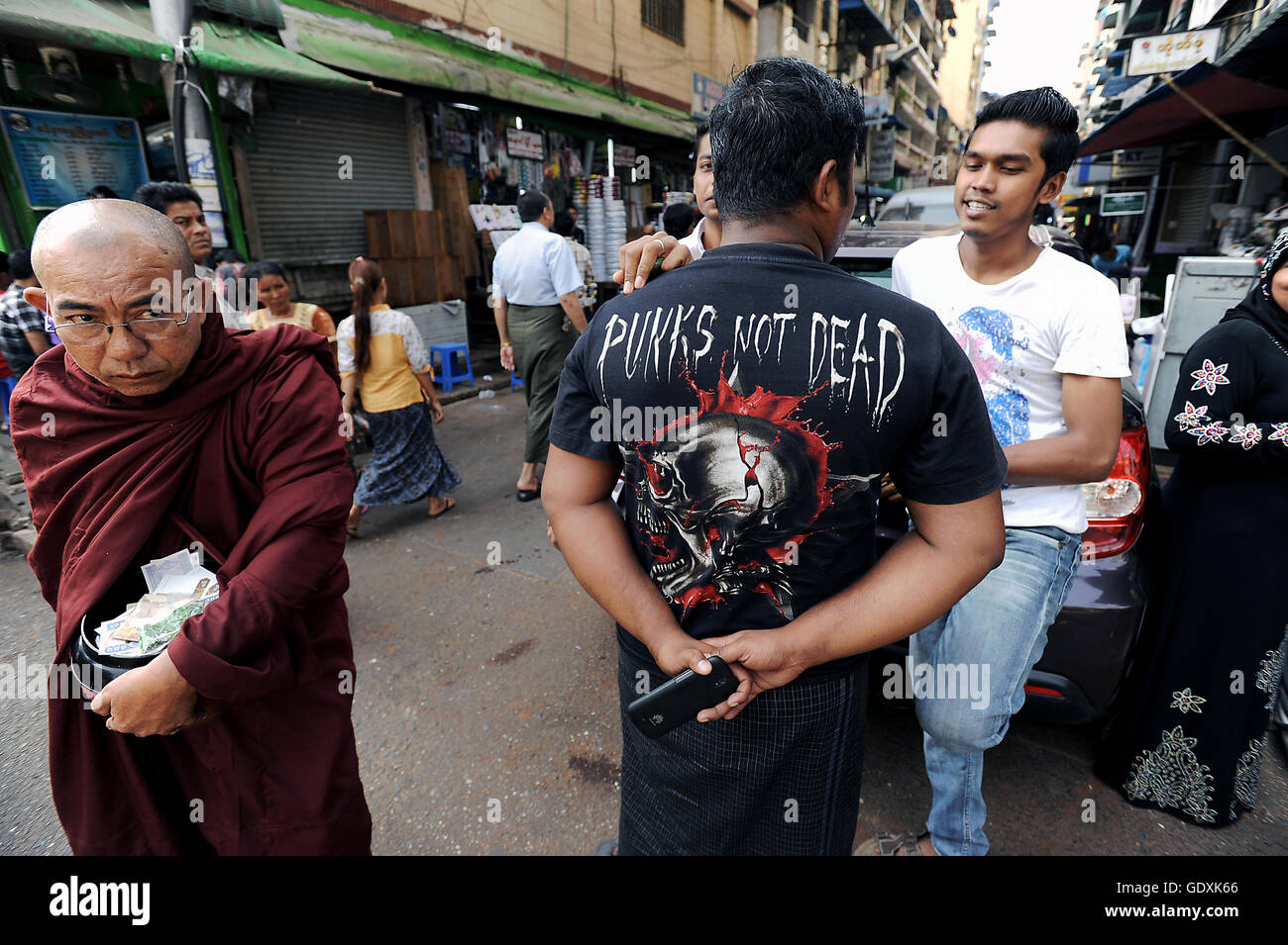 Punk´s not dead Stock Photo - Alamy