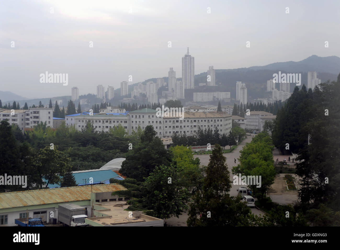 Coastal town of Wonsan Stock Photo - Alamy