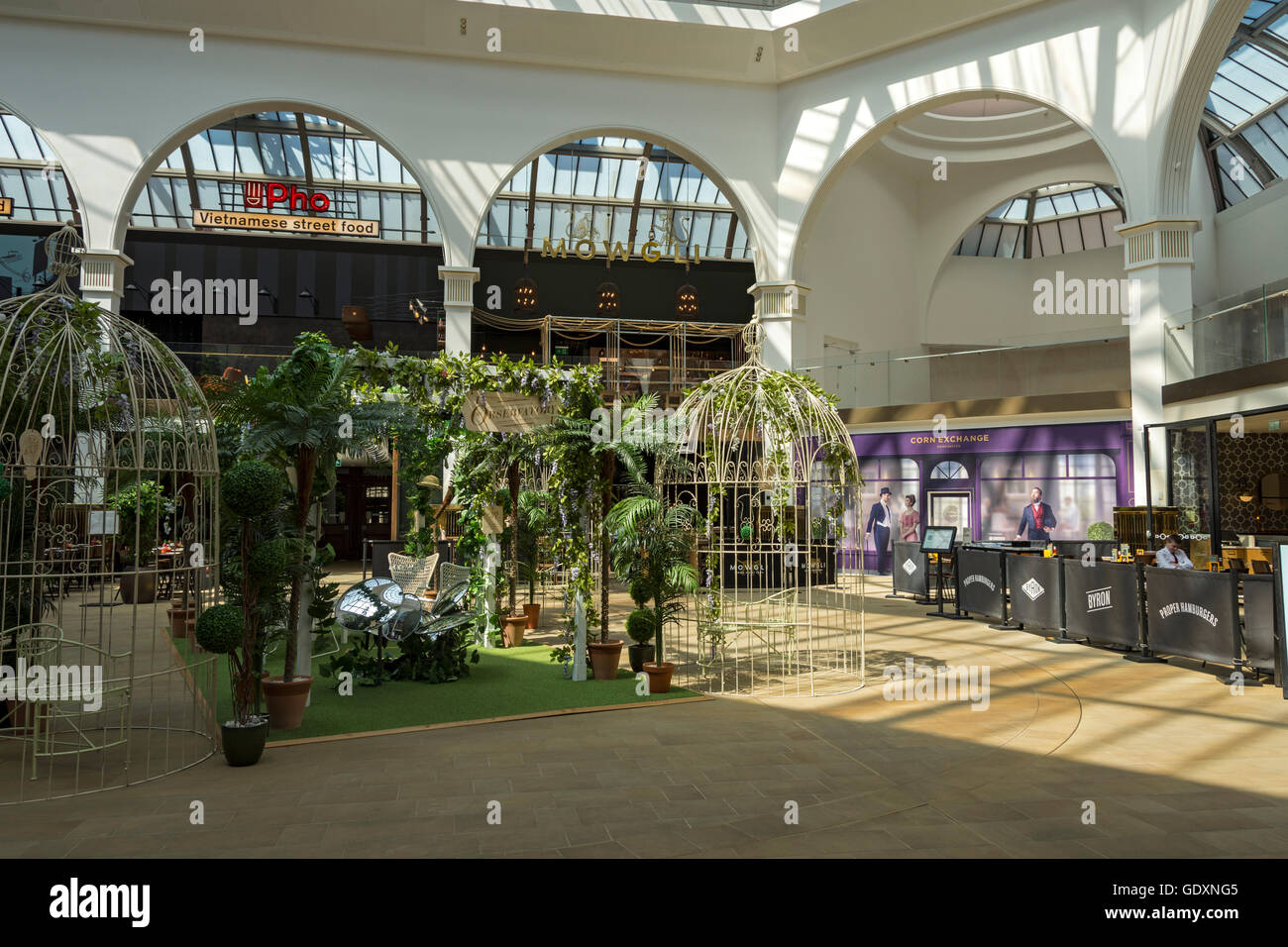 Retail food outlets inside the recently refurbished (2016) Corn ...