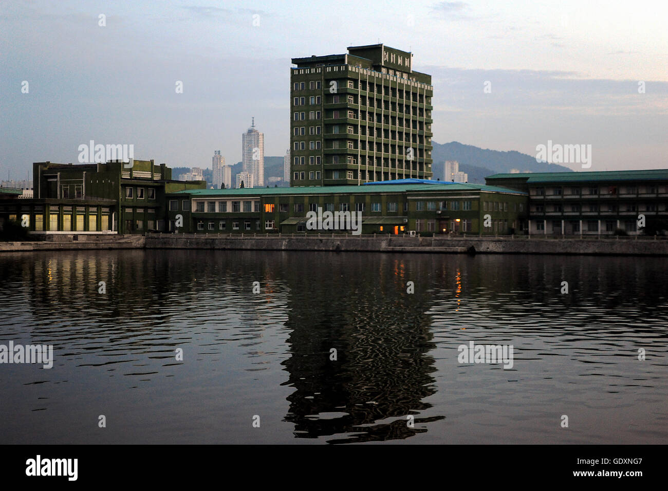 Coastal town of Wonsan Stock Photo - Alamy