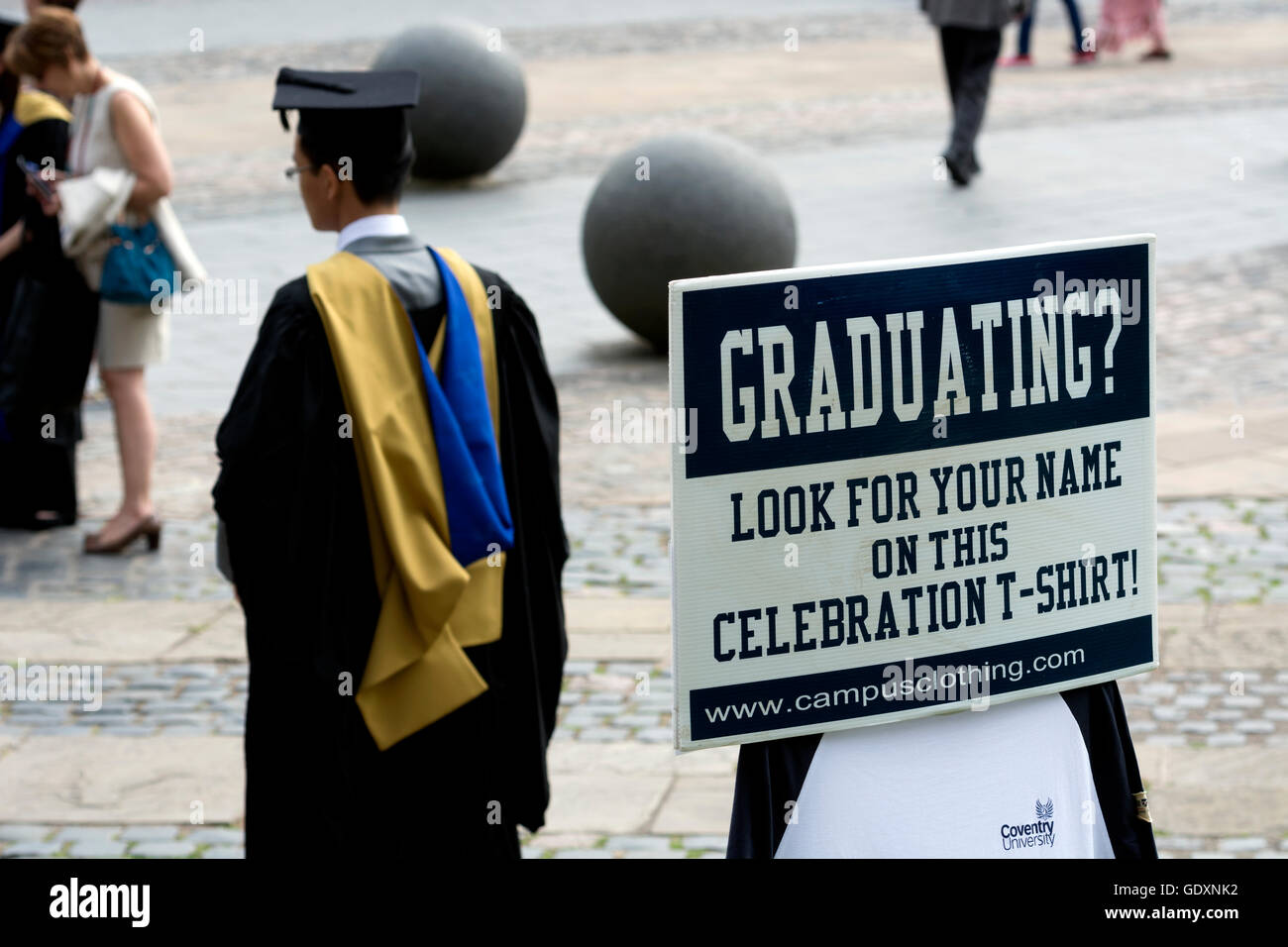 Coventry university graduation day coventry hi-res stock photography ...