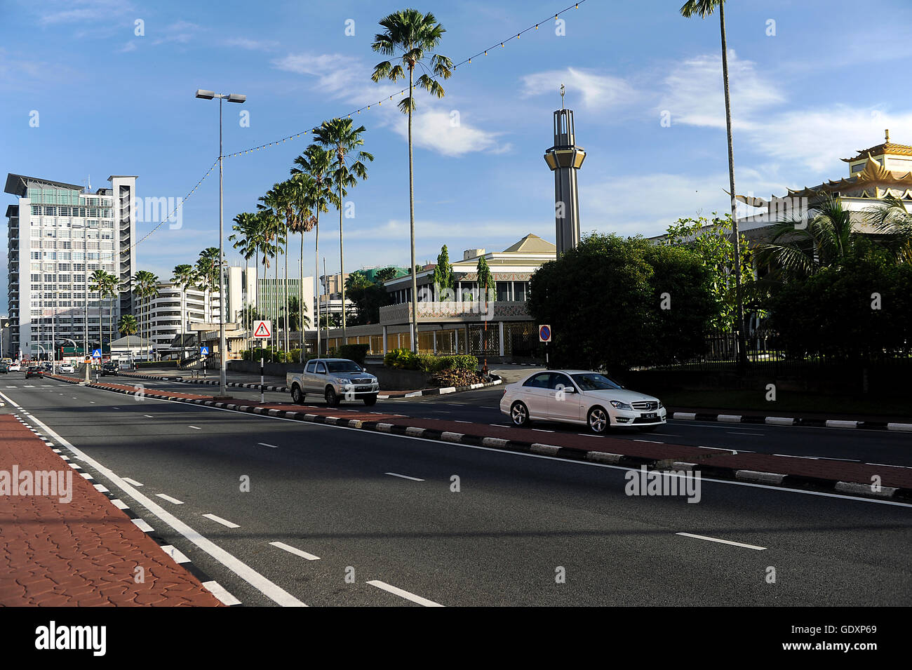 Downtown Bandar Seri Begawan Stock Photo - Alamy
