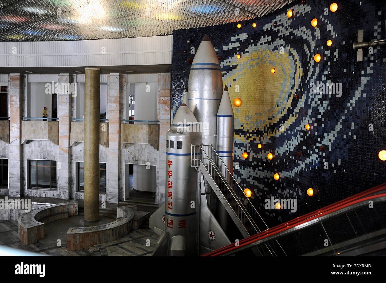 NORTH KOREA. Pyongyang. 2012. North Korean spaceplane Stock Photo - Alamy