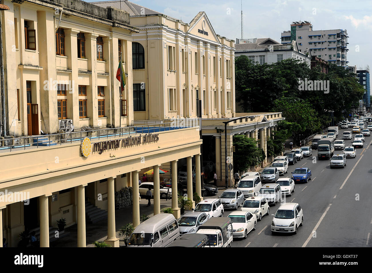 Strand road yangon hi-res stock photography and images - Alamy
