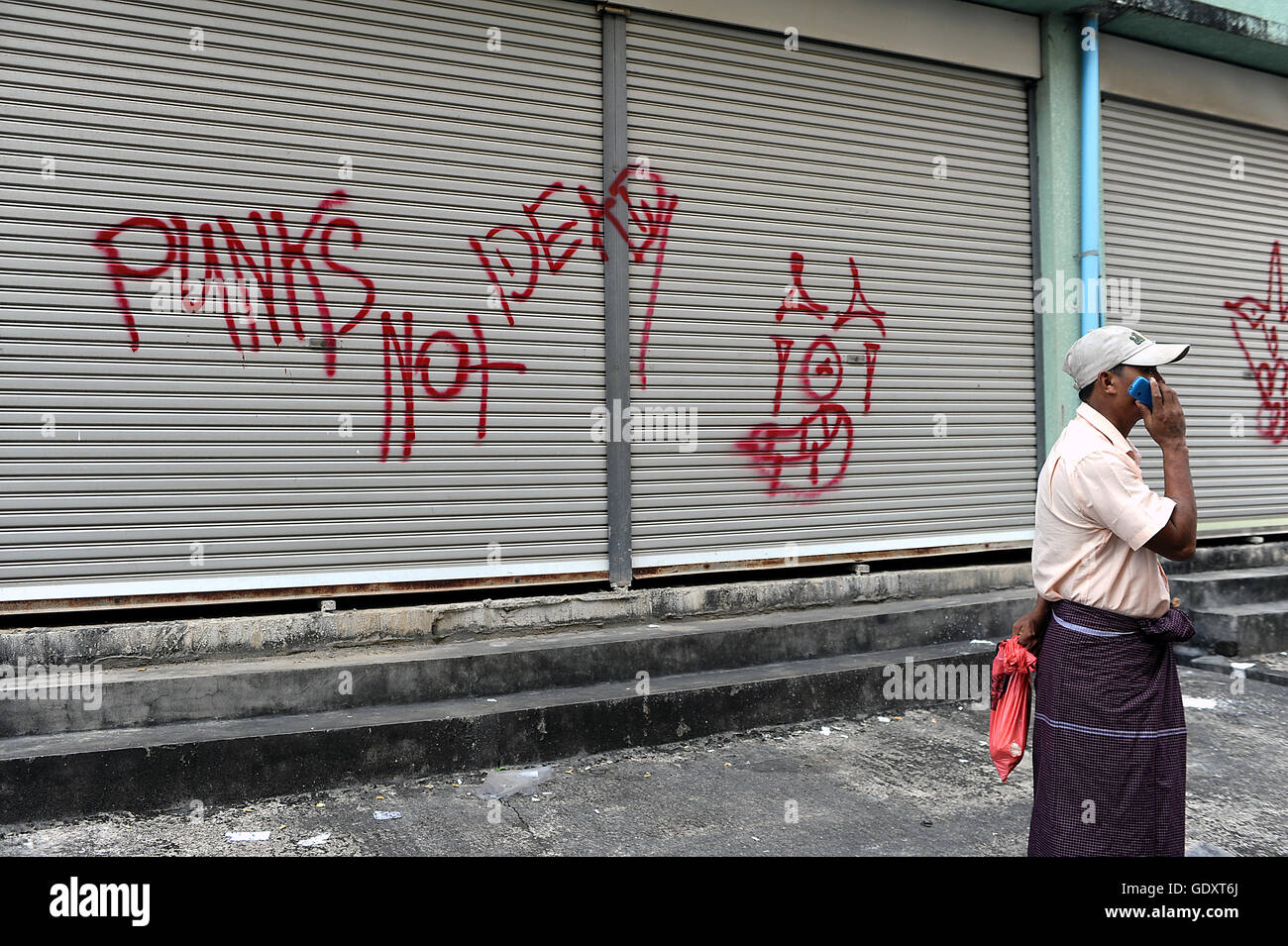 Punk`s dead hi-res stock photography and images - Alamy