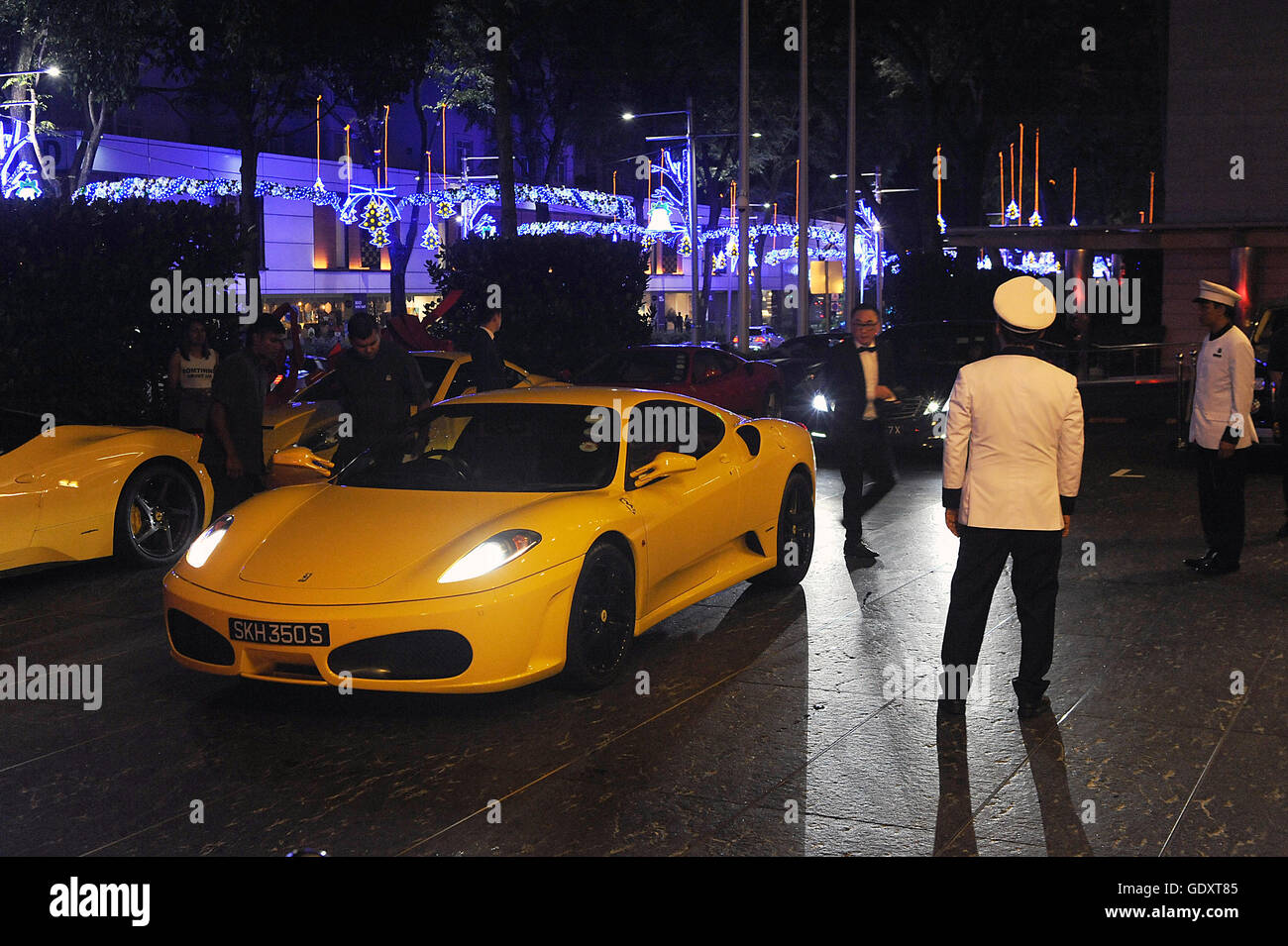 SINGAPORE. 2015. Ferrari meeting Stock Photo - Alamy
