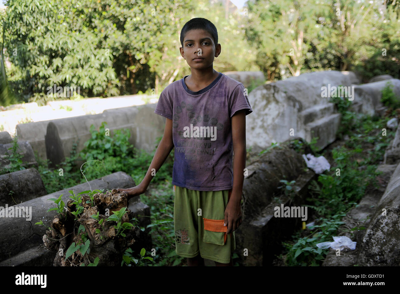 MYANMAR. Yangon. 2013. Burmese Boy Stock Photo - Alamy