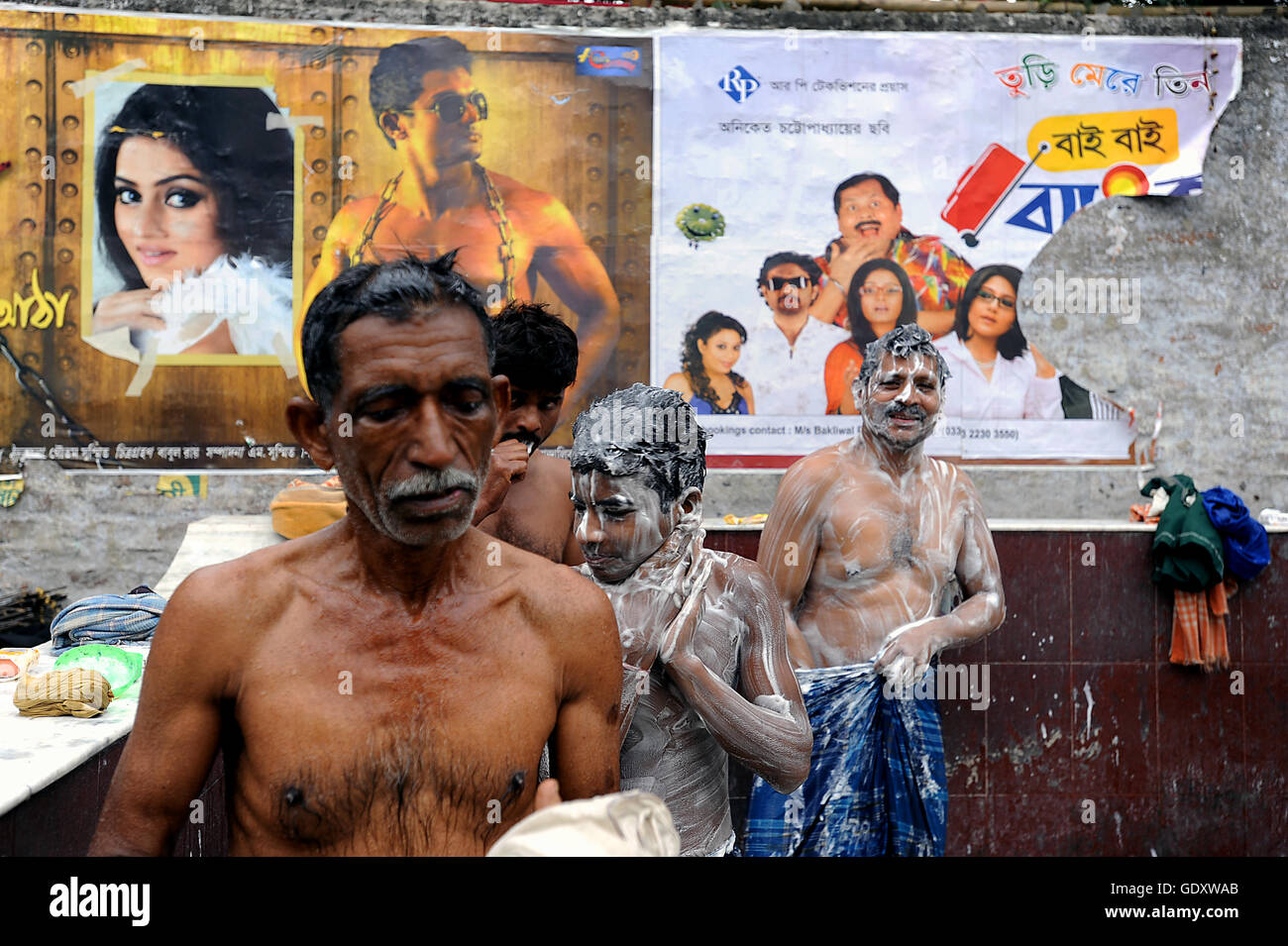 Communal taps hi-res stock photography and images - Alamy