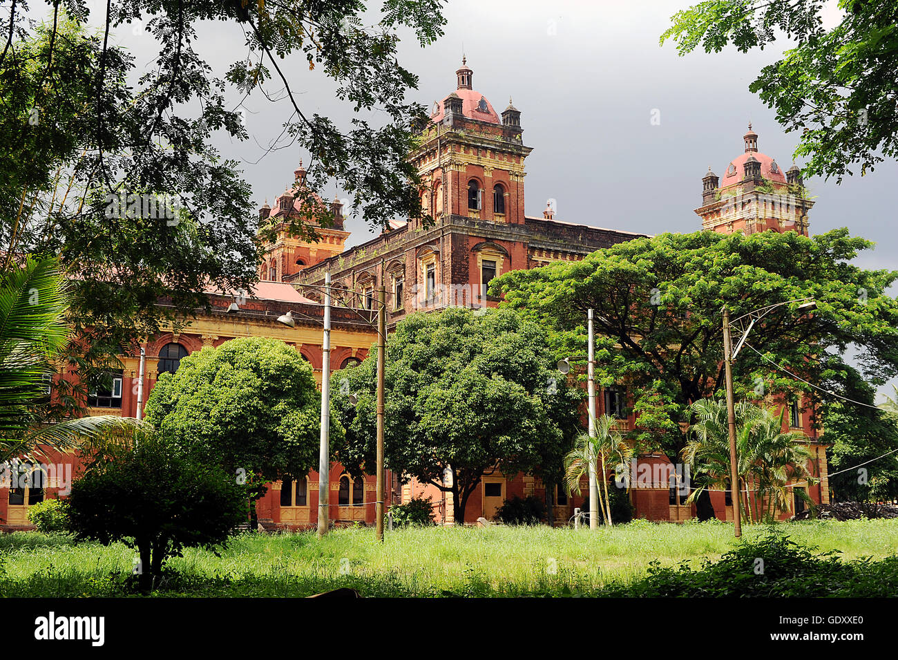 MYANMAR. Yangon. 2015. The Secretariat Building Stock Photo - Alamy