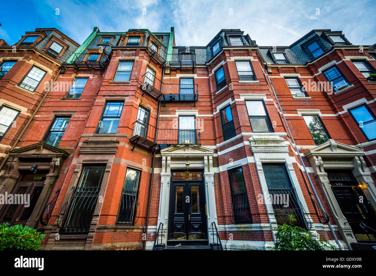 Beautiful brick buildings hi-res stock photography and images - Alamy