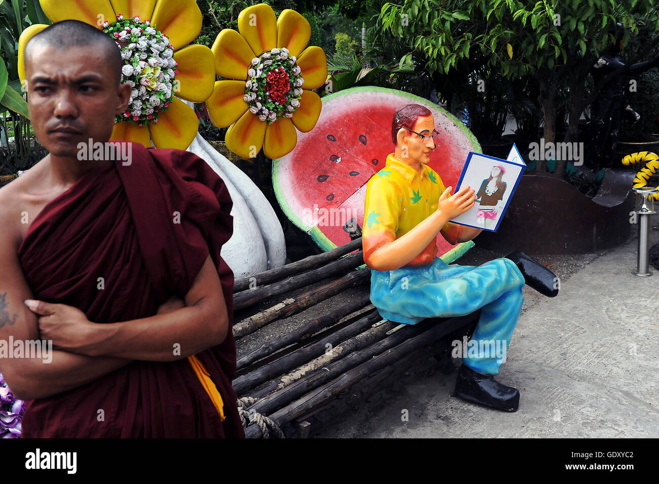 MYANMAR. Yangon. 2013. Happy World Amusement Park Stock Photo - Alamy