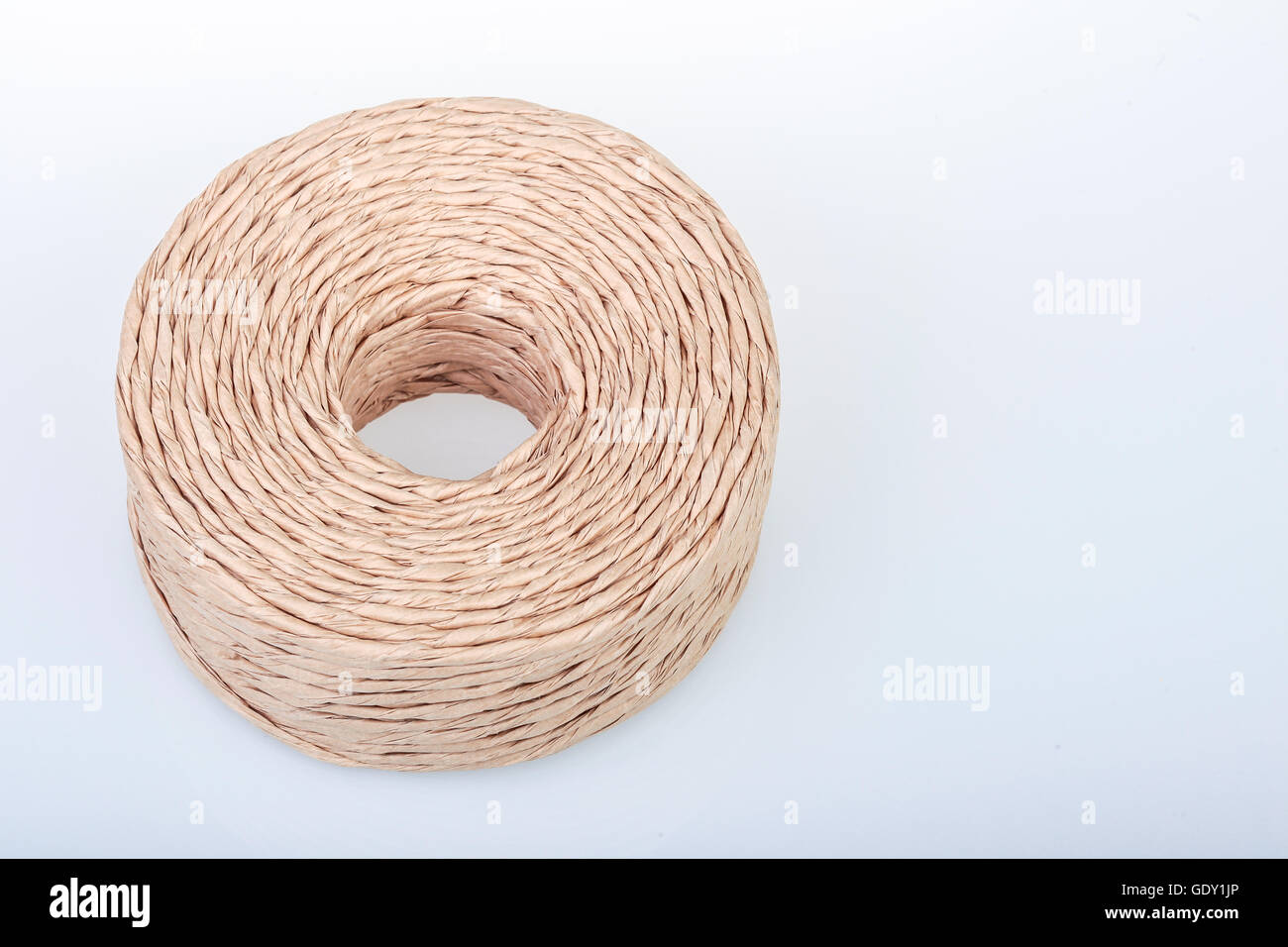 Straps produced from used paper as a step in support of recycling ...