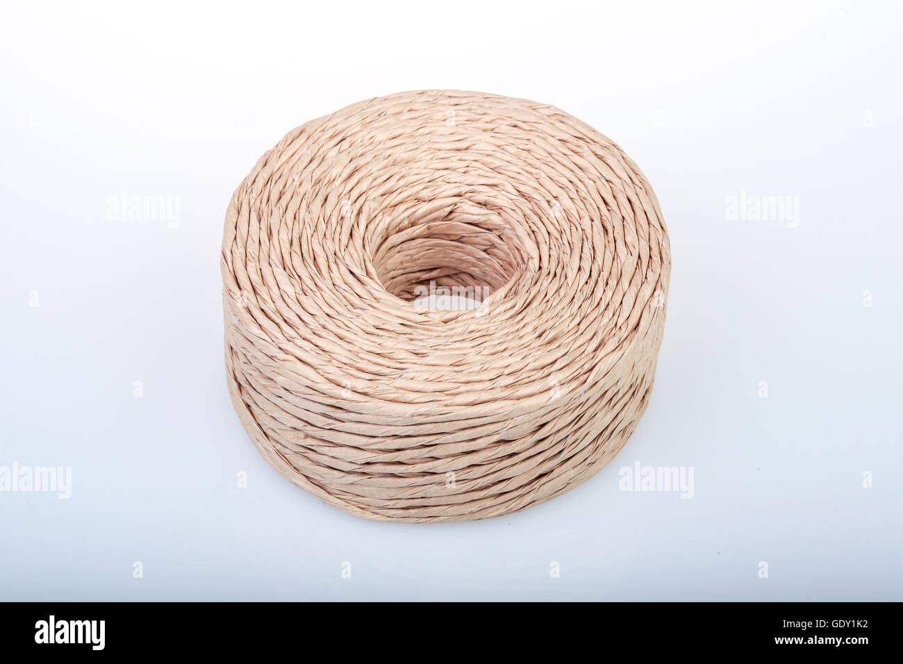 Straps produced from used paper as a step in support of recycling ...