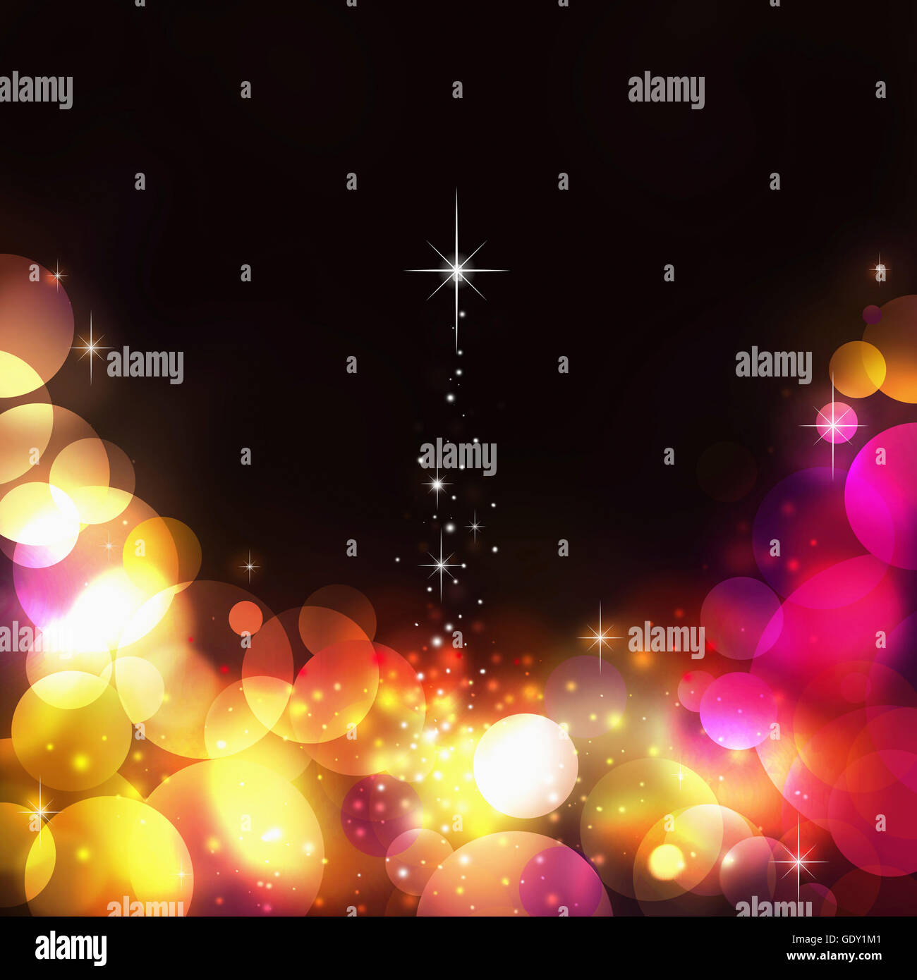 Light effect of fancy dot patterns Stock Photo - Alamy
