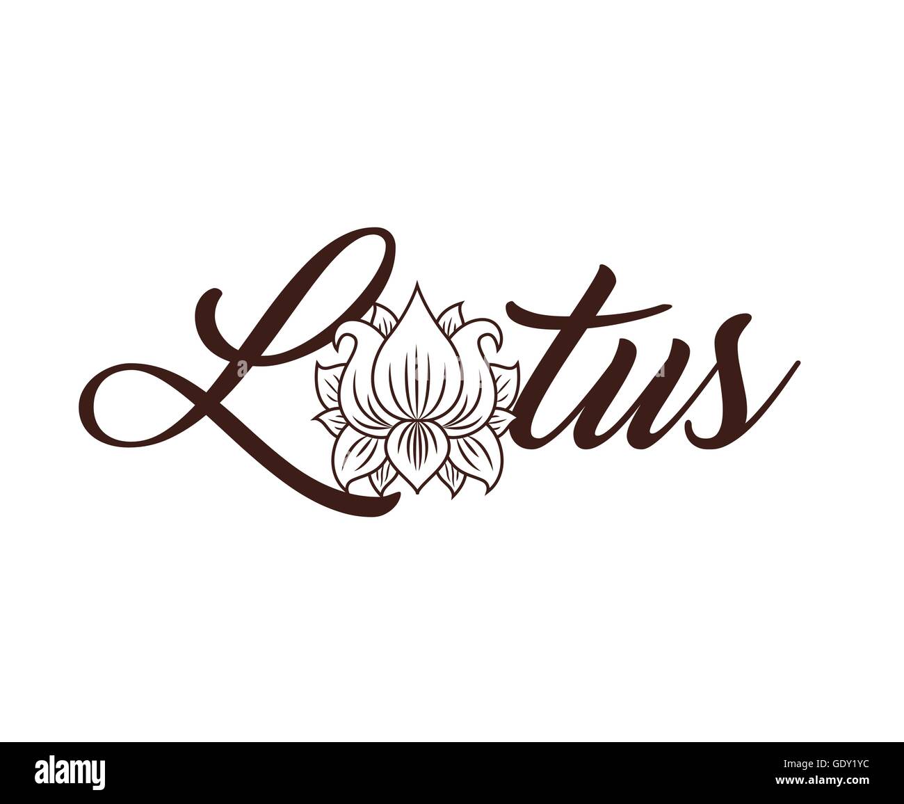 lotus flowers drawing isolated icon design Stock Vector Image & Art - Alamy