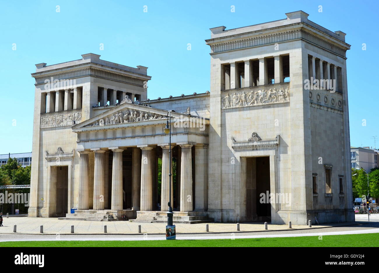 geography / travel, Germany, Bavaria, Munich, building, Propylaea ...