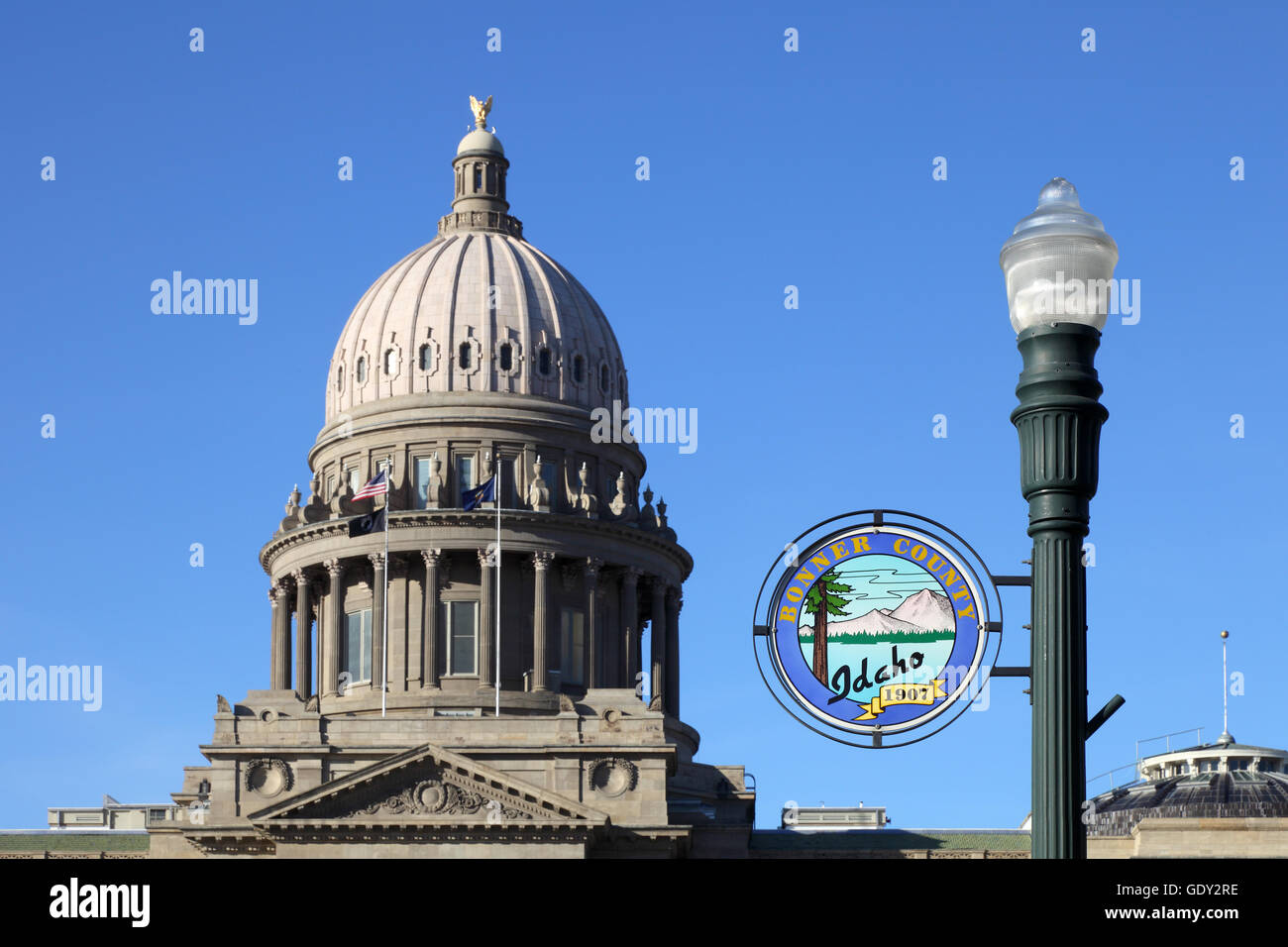 geography / travel, USA, Idaho, Boise, buildings, State Capitol ...