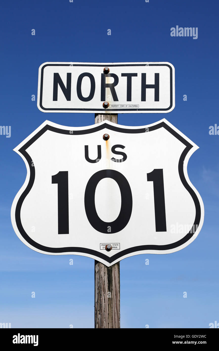 The us routes 101 hi-res stock photography and images - Alamy