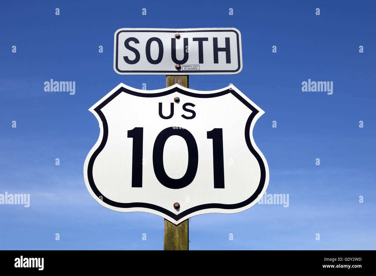 California highway signs hi-res stock photography and images - Alamy