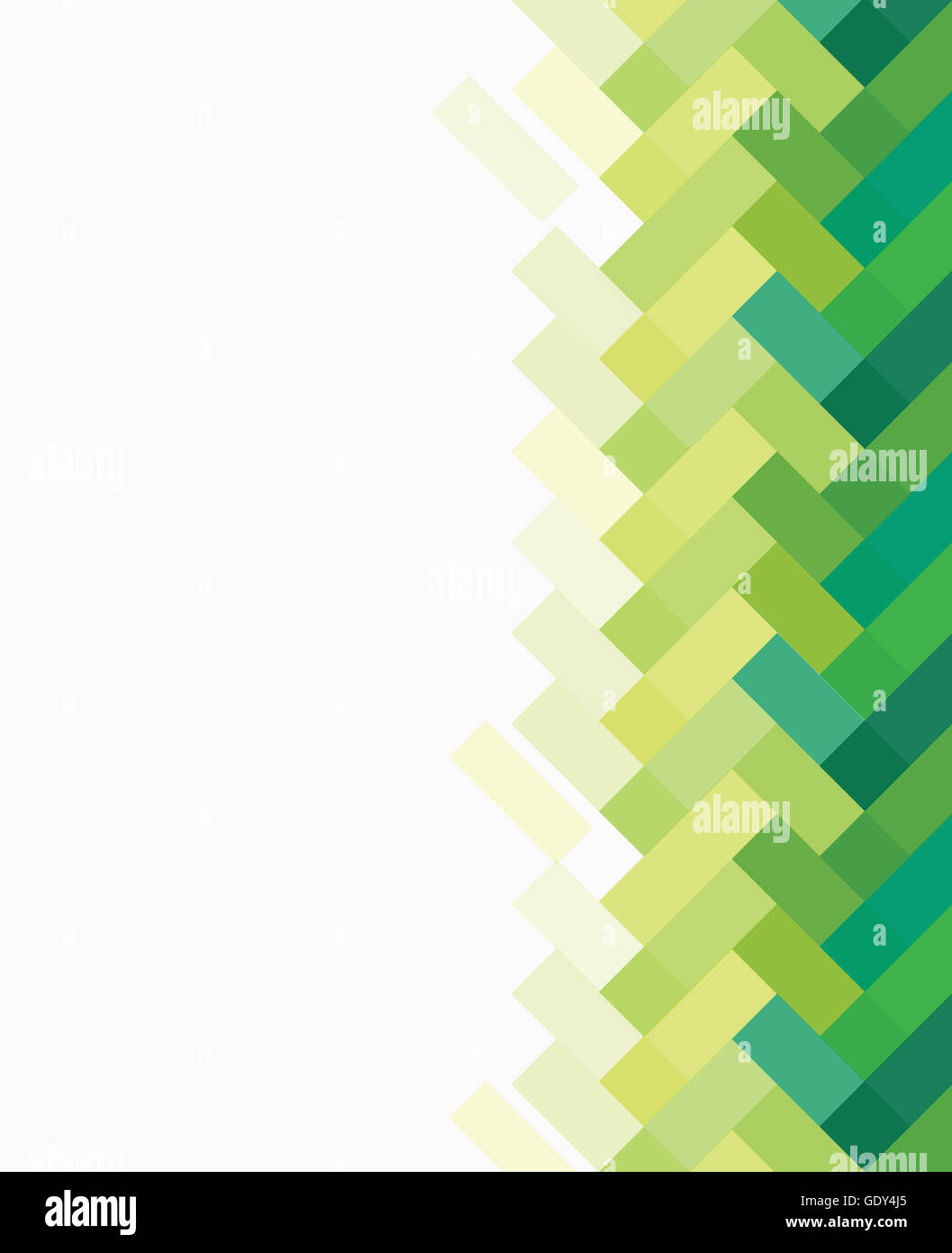 Background with green gradation of abstract zigzags Stock Photo - Alamy