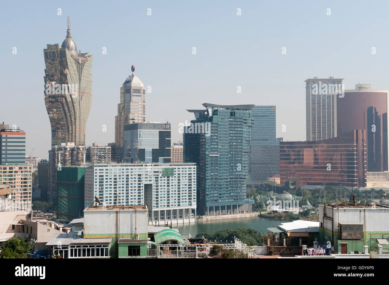 geography / travel, China, Macao, Macau, skyline, Additional-Rights ...