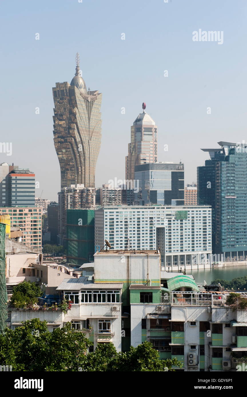 geography / travel, China, Macao, Macau, skyline, Additional-Rights ...