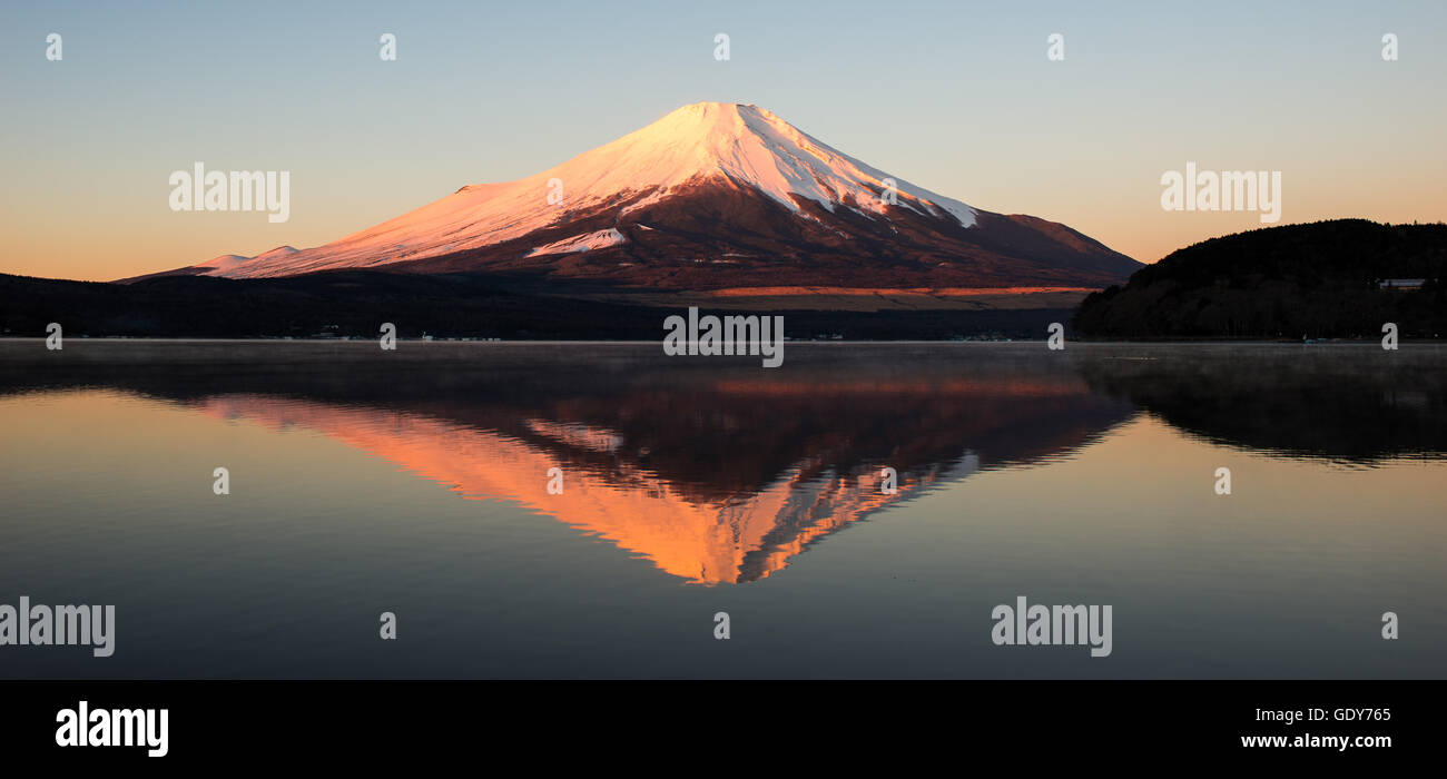 Mount Fuji at Sunrise Stock Photo - Alamy
