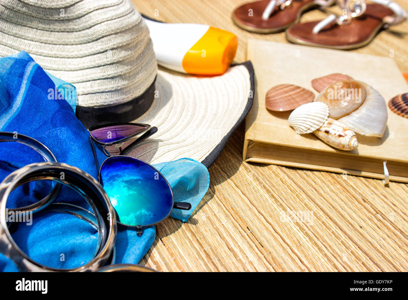 Ready for the beach Stock Photo - Alamy