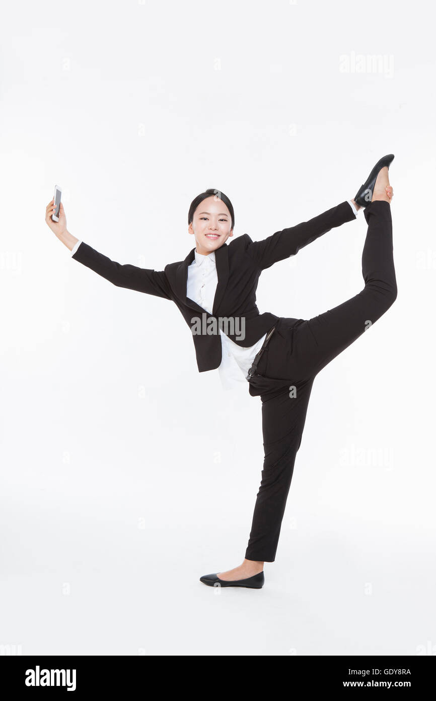 Dancing smartphone hi-res stock photography and images - Alamy