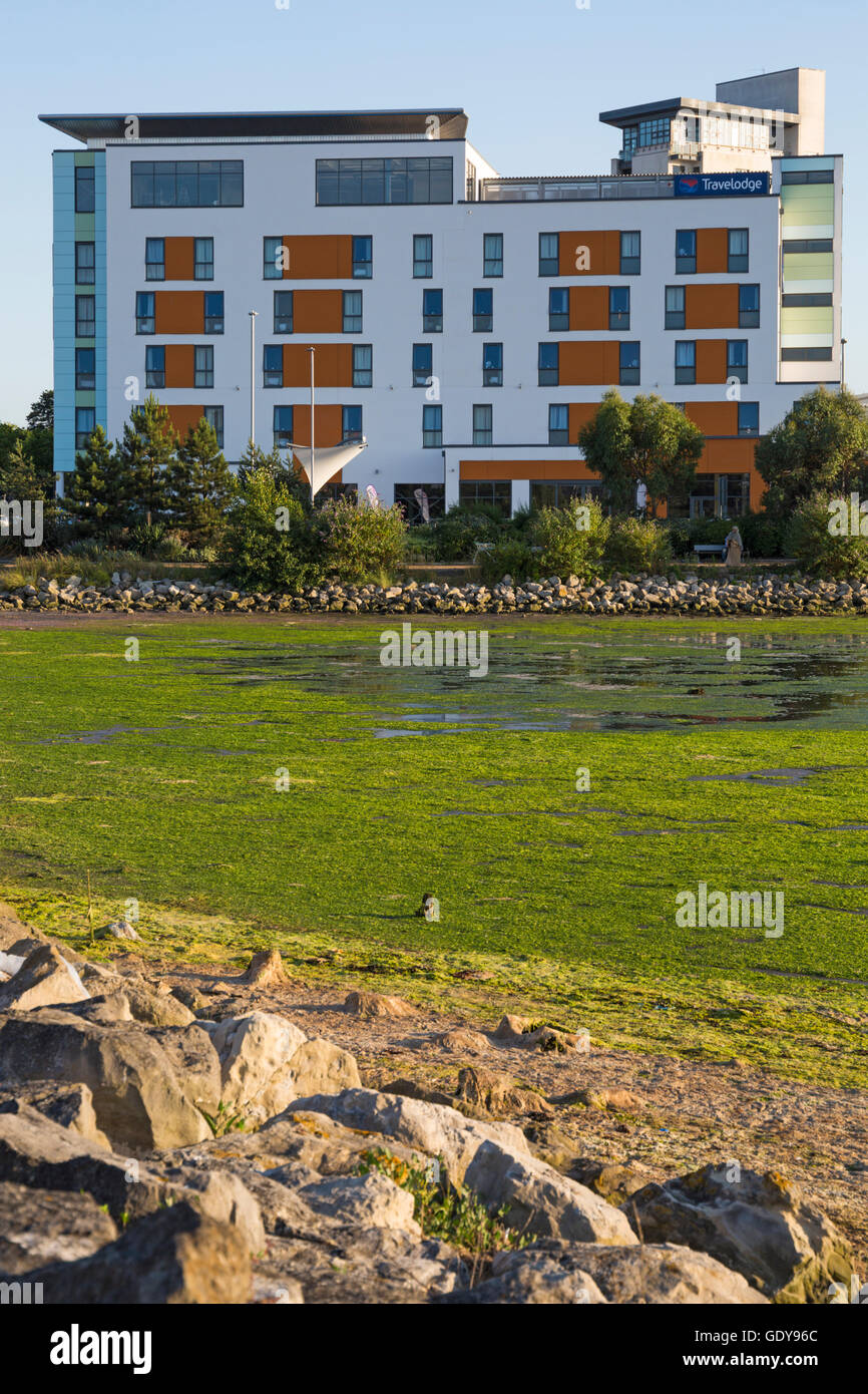 Newly opened Travelodge hotel at Lifeboat Quay, Holes Bay Road, Poole ...