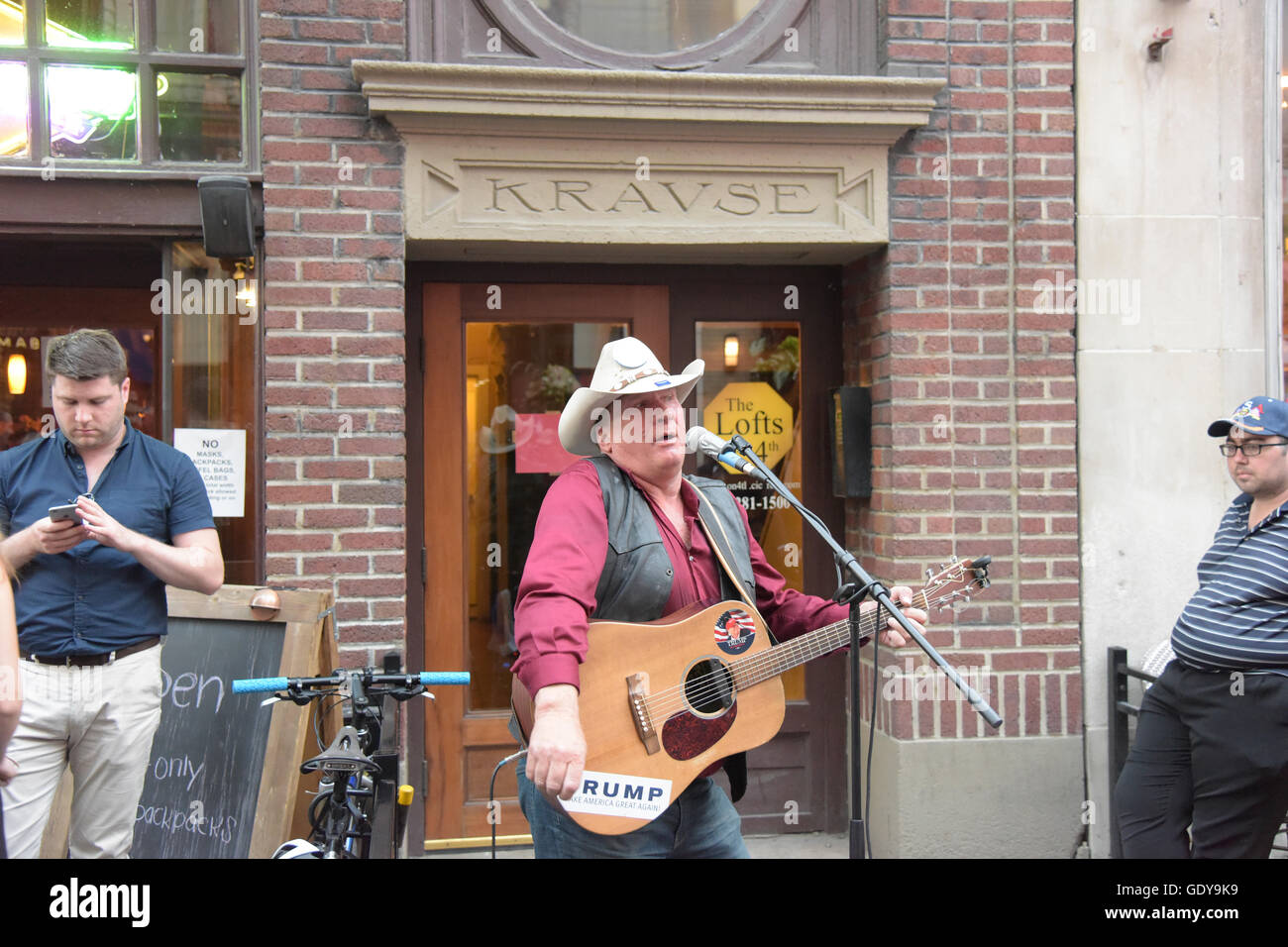 Cleveland, United States. 20th July, 2016. Country-western singer ...